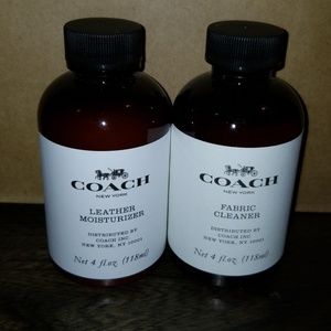 Coach | Bags | New Coach Fabric Cleaner And Leather Moisturizer | Poshmark